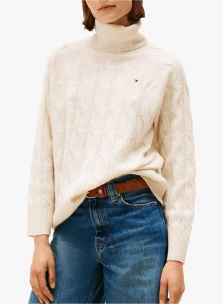 Tommy Hilfiger Pull col roul&eacute; en laine
