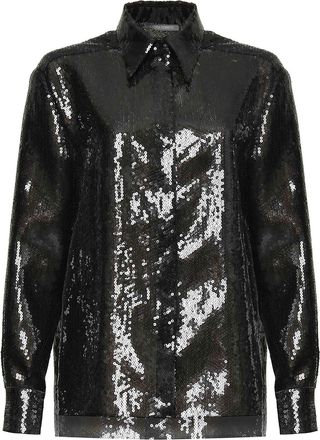 Alberta Ferretti Hemd - Schwarz