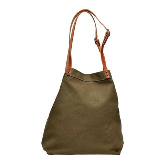 Aspesi Femme, Sacs, Vert, Taille: ONE Size Sac Cabas en Toile