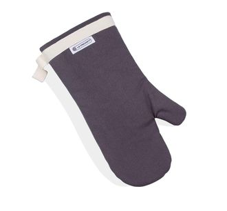 LE CREUSET Le Creuset Ofenhandschuh mit extra langem &Auml;rmel, Einheitsgr&ouml;&szlig;e, Perlgrau, Baumwoll-Canvas, 95002300444000