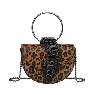 Alma En Pena Halbmond-Schlangenhandtasche - - Bags - Damen - Braun - ONE SIZE