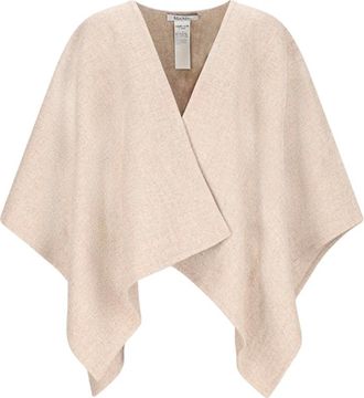 Max Mara Femme, Vestes, Beige, Taille: ONE Size Serra Cape