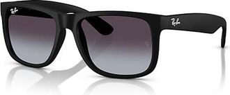 Ray-Ban Justin Classic Sonnenbrillen Schwarz Fassung Grau Glas 54-16