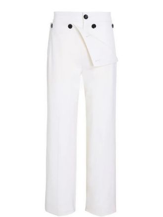 Proenza Schouler Oliver Hose - Wei&szlig;