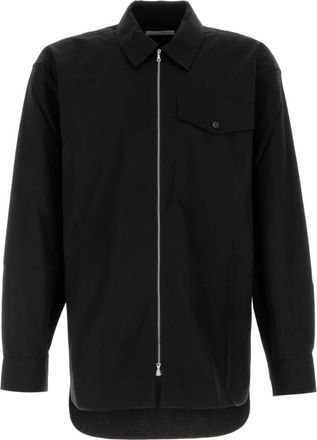 Dries Van Noten Homme, Chemises, Noir, Taille: M Croomson Shirt