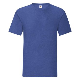 Fruit Of The Loom Herren Iconic T-Shirt (5er Pack) (Heather Royal)