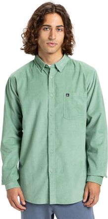 Quiksilver Smoke Trail Cord - Long Sleeve Shirt for Men - Lang&auml;rmliges Hemd - M&auml;nner - XL - Gr&uuml;n