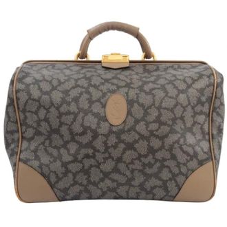 Saint Laurent Pre-owned Plastik handtaschen - - Pre-owned - Herren - Beige - ONE SIZE