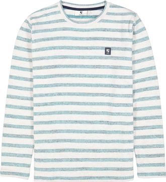 Garcia Garcia Herren Long Sleeve T-Shirt, Cream Melee, 3XL