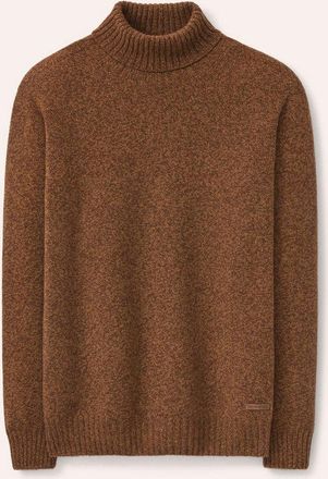 Walbusch Rollkragenpullover Herren Rollkragenpullover aus Lammwolle, w&auml;rmend