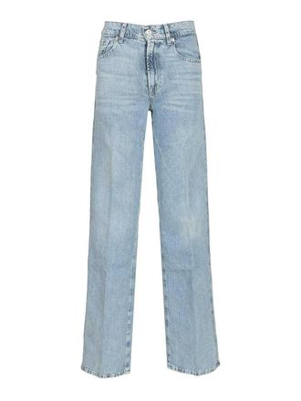 7 For All Mankind Jean Droit - Bleu Clair