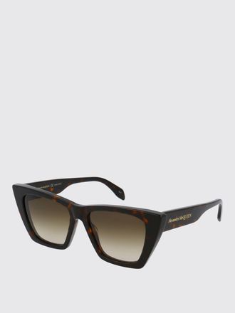 Alexander McQueen Lunettes De Soleil MCQUEEN Femme couleur Marron
