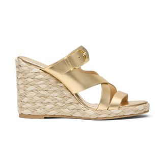 Stuart Weitzman Femme, Chaussures, Jaune, Taille: 36 1/2 EU SAI Espadrille Wedge