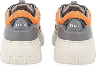 Fendi Force Sneakers - Beige