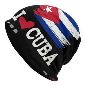 Generic Casquettes de Baseball pour Hommes Hommes, Custom Cuba Drapeau de La Havane Casquette Unisex Bonnet Chaud dHiver Homme Bonnets tricot&eacute;s Hip Hop JAdore