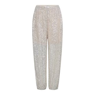 Ichi Ichi - Pantalon - Femme - Pantalons - Gris - Taille: 46 FR