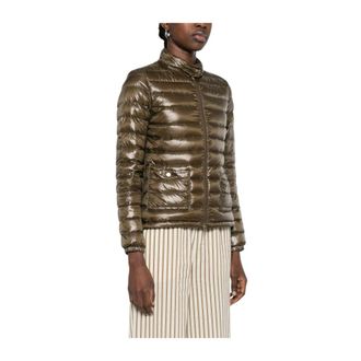 Herno Femme, Vestes, Vert, Taille: 38 FR Nylon Short Down Jacket