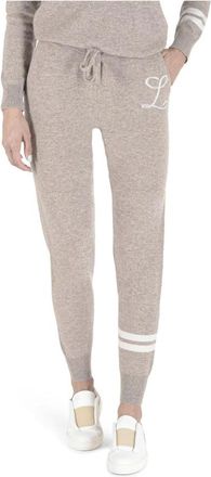 Dee Ocleppo Femme, Pantalons, Brun, Taille: 38 FR The Crown of Edinburgh Cashmere Track Pants