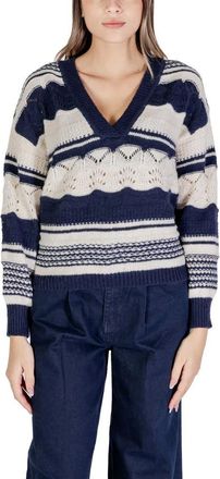 Ichi Ichi, Damen, Strickwaren, Blau, XSGröße