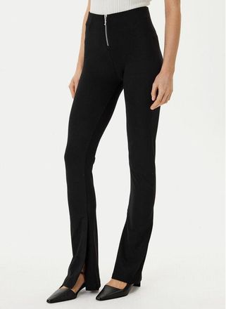 HUGO BOSS Stoffhose Nuflare_B 50554485 Schwarz Flare Fit