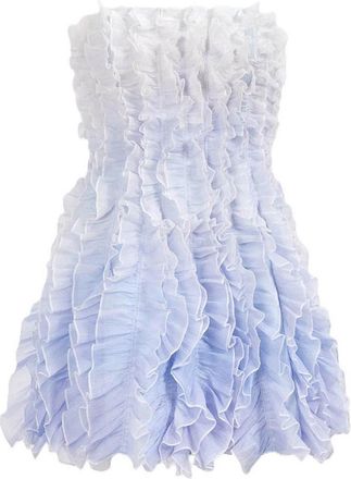 Aje Robe Courte - Bleu Clair