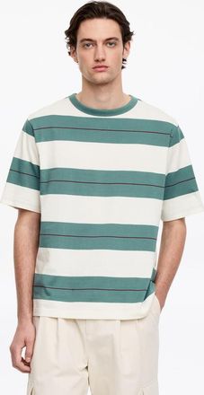 Arket Lockeres T-Shirt Aus Baumwolle -Gr&uuml;n