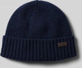 Barbour Beanie aus Woll-Mix Modell CARLTON