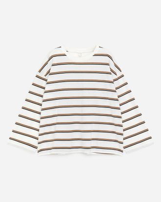 Arket Lockeres Langarmshirt -Wei&szlig;