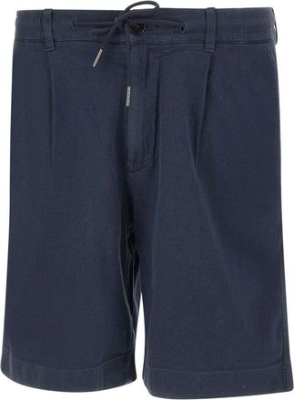 Woolrich Homme, Shorts, Bleu, Taille: XL Shorts en m&eacute;lange de lin
