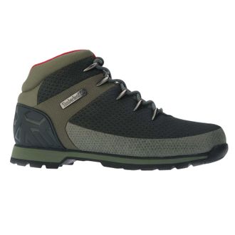 Timberland Herren Wanderstiefel Euro Sprint, Leder (Grün)
