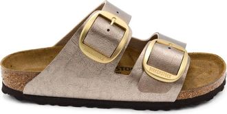 Birkenstock Femme, Chaussures, Beige, Taille: 37 EU Claquettes en Cuir Confortables