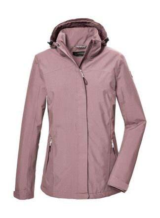 Killtec Outdoorjacke KOS 26 WMN JCKT Funktionsjacke: wasser- und winddicht, atmungsaktiv, abnehmbare Kapuze