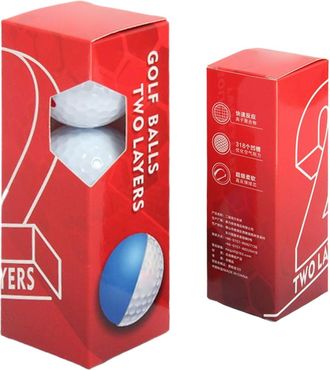 Generico Golfball-Set, Dreifachstrecke f&uuml;r Feldsport und Training, pr&auml;zise Steuerung f&uuml;r Anf&auml;nger, tragbar f&uuml;r Outdoor-Training, Geschenk f&uuml;r den Vater