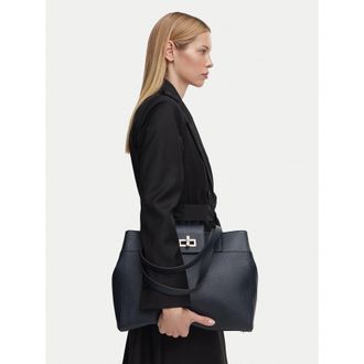 Furla Handtasche Furla Amelia L Tote WB01952 BX4546 CN 4852S Dunkelblau