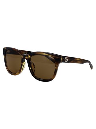 Gucci Womens Sunglasses Havana Acetate