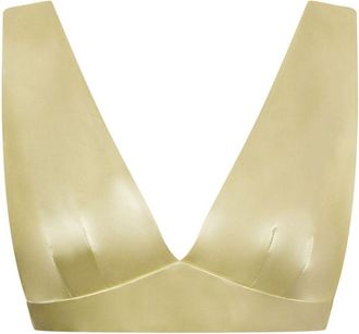 Philosophy di Lorenzo Serafini haut à design sans manches - Jaune