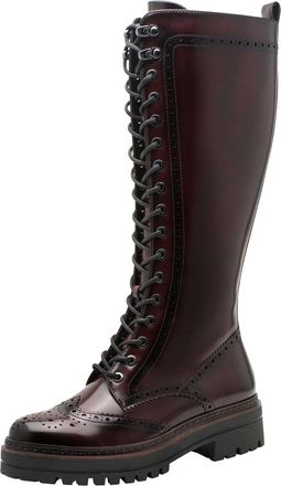 Tamaris Damen Stiefel Leder rot 38
