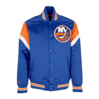 Mitchell & Ness NHL Heavyweight Bomber Jacket New York Islanders - - Jackets - Herren - Blau - XL