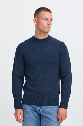 Blend Strickpullover BHRyke Stilvoller Strickpullover mit Rippbündchen