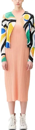 Issey Miyake Pleats Please Cardigan - Multicolor