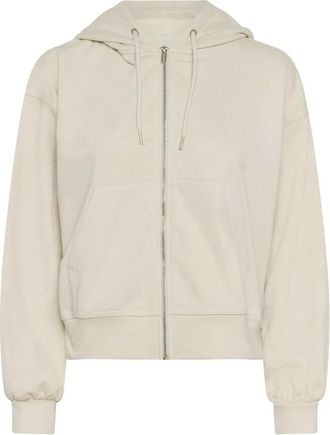 Part Two Femme, Sweatshirts et sweats &agrave; capuche, Beige, Taille: 46 FR Zip-throughs