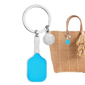 Generic Porte-cl&eacute;s amusant pour femme | Ornement l&eacute;ger et amusant - Porte-cl&eacute;s avec pendentif en forme de balle pour sac, sac &agrave; main, sac &agrave; dos, trajets quoti
