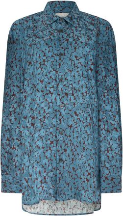 Dries Van Noten Homme, Chemises, Bleu, Taille: XL Blouses & Chemises