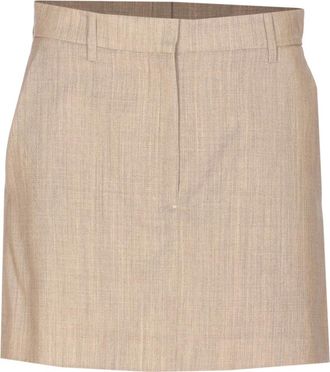 Erika Cavallini Semi Couture Femme, Jupes, Beige, Taille: 42 FR Shorts Ariel