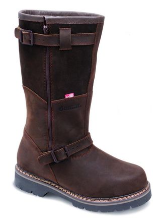 Demar LEDER Thermostiefel Jagdstiefel TIROL, Braun, 43 EU