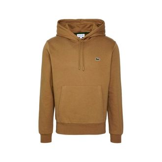 Lacoste Brauner Basic Kapuzenpullover - - Sweatshirts & Hoodies - Herren - Braun - S