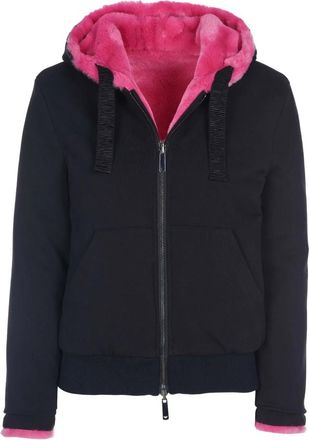 Armani Zip-through Sweatshirt - - Sweatshirts & Hoodies - Damen - Schwarzk - 2XS