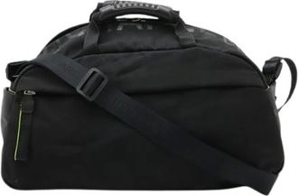Chanel unisex, Pre-owned, Noir, Taille: ONE Size Pre-owned Sport Line Nylon Boston Bag