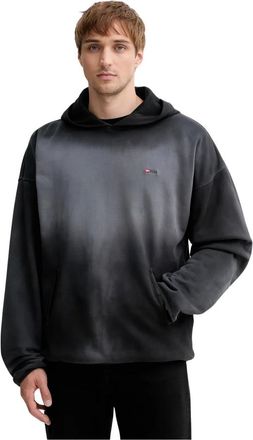 Diesel Homme, Sweatshirts et sweats &agrave; capuche, Noir, Taille: 2XL S-Ee-T1 Sweat &agrave; capuche