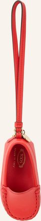 Tod's Tods Taschenanh&auml;nger Gommini Metal Dots Mit Nieten rot